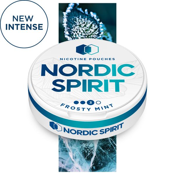 Frosty Mint Flavour Nicotine Pouches | Nordic Spirit | Nordic Spirit